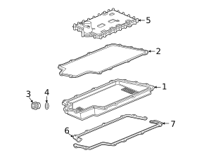24045729 - Automatic Transmission Fluid Filter Kit 2020-2024 Chevrolet ...