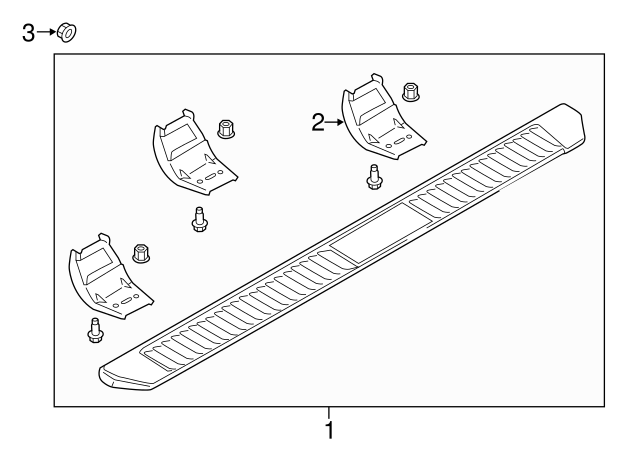 2018-2022 Ford Bracket HC3Z-16A506-AB | Varsity Ford