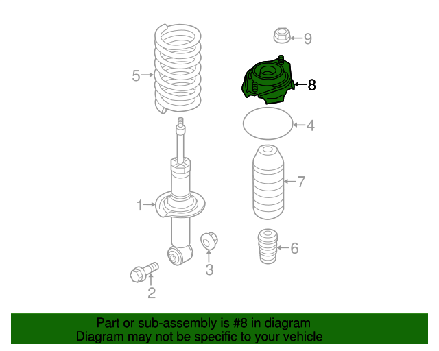 2008-2020 Subaru OEM NEW 2008-2020 Subaru XV Crosstrek Impreza WRX STI ...