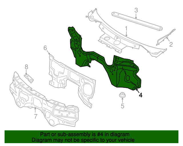 41007371982 - 2014-2020 BMW i8 Dash Panel (41-00-7-371-982) | BMW of ...