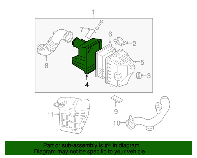2008 Mazda Tribute Front Cover ZZCA-23-673 | RealMazdaParts.com