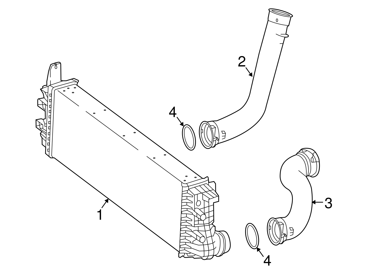 447-501-13-01 - Inter-Cooler 2016-2023 Mercedes-Benz Metris | Mercedes ...