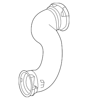 447-528-02-82 - Inter-Cooler Hose 2016-2023 Mercedes-Benz Metris ...