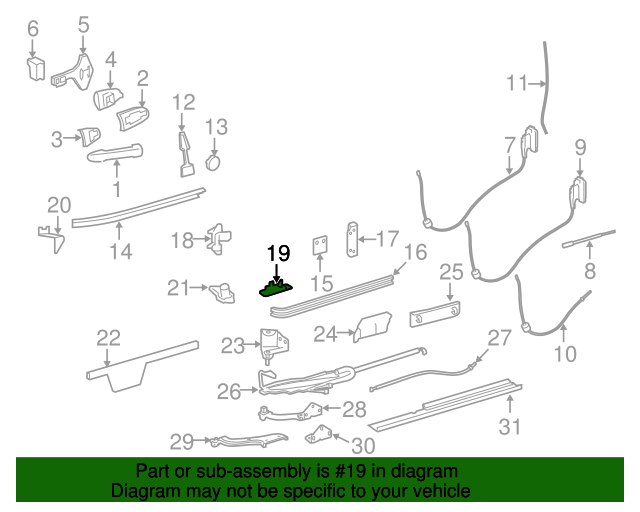 906-766-02-62 - Wedge 2010-2013 Mercedes-Benz | Mercedes-Benz USA Parts