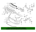 Genuine Seal Strip for 2017-2018 Hyundai Elantra | Part# 86357-F2000 ...
