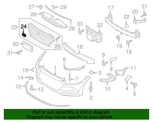 2017-2018 Hyundai Elantra Ornament 86320-F2100 | OEM Parts Online
