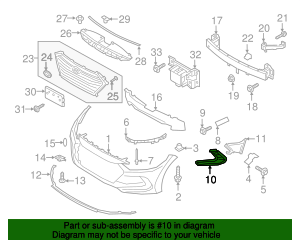 2017-2018 Hyundai Elantra Composite Assembly 86564-F2400 | OEM Parts Online