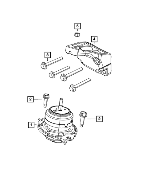 Engine Mounting for 2014 Chrysler 300 | Mopar eStore