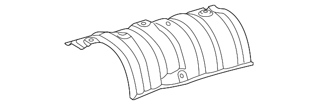 2010-2017 Toyota Heat Shield 58327-47020 | Sparks Parts