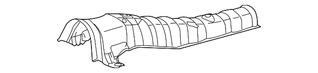 58153-47040 - Heat Shield - 2012-2017 Toyota Prius V | Nucar Toyota of ...