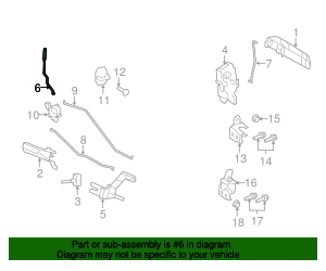 2009-2016 Mopar Link 68045174AA | Mopar Parts Canada