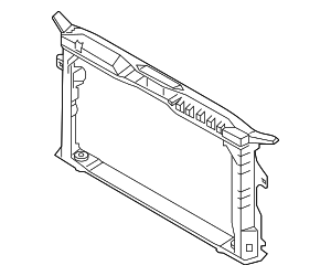 2019-2022 Hyundai Veloster N Radiator Support 64101-K9000 | OEM Parts ...