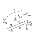 2017-2020 Ram B Pillar Applique, Left 68351204AB | My Mopar Parts