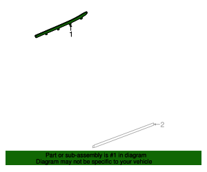 Buy Genuine GM Auto Parts - Molding (Part # 23227175) | GM Parts Store