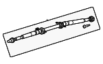 2014-2023 Jeep Cherokee Shaft 68610951AA | Mopar Parts Canada