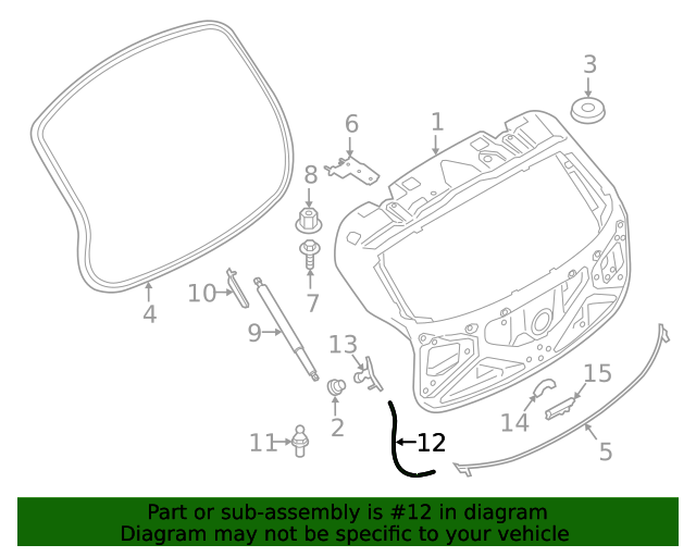 Genuine BMW 51-76-7-436-565 | Drip Rail | FREE Shipping on Most Orders ...