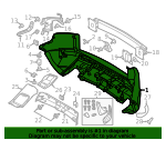 Genuine OEM Bumper Cover Part# LR074961 Fits 2012-2019 Land Rover Range ...