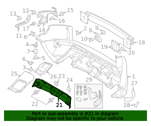 LR027868 - Lower Shield 2012-2019 Land Rover Range Rover Evoque | Land ...