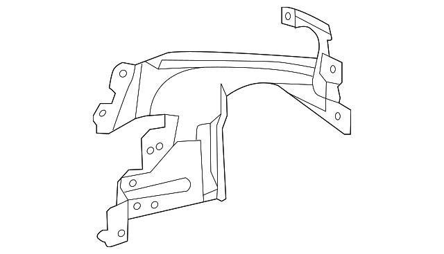 2012-2013 Land Rover Range Rover Evoque Mount Bracket LR027979 ...