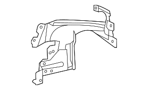 2012-2013 Land Rover Range Rover Evoque Mount Bracket LR027980 | OEM ...