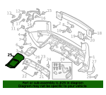 Genuine OEM Trim Cover Part# LR028089 Fits 2012-2019 Land Rover Range ...