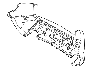 Genuine OEM Bumper Cover Part# LR074961 Fits 2012-2019 Land Rover Range ...
