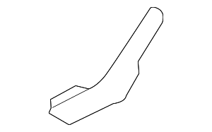 53867-52110 - Fender Seal - 2007-2012 Toyota Yaris | Toyota Parts Delivered