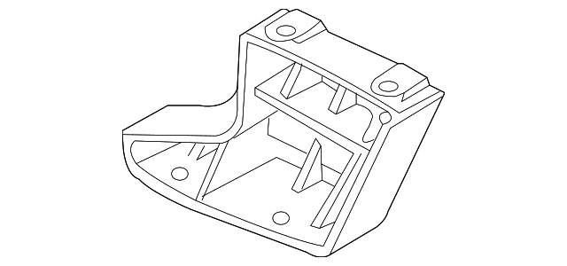 BR5G-51-067 - Headlamp Assembly Mount Bracket - 2007-2009 Mazda 3 ...