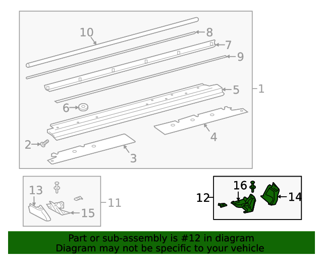 2019-2023 Mercedes-Benz Running Board End Cap 463-520-60-00 ...