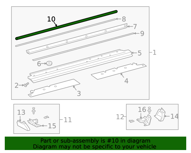 463-524-66-00-65 - Upper Trim 2019-2023 Mercedes-Benz | Mercedes-Benz ...
