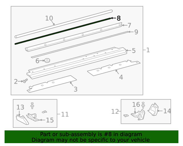 463-524-64-00 - Insulator 2019-2023 Mercedes-Benz | Mercedes-Benz USA Parts