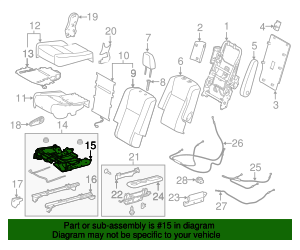 71015-0E190 - Frame 2017-2019 Toyota Highlander | AutoNationParts.com