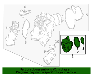 177-200-02-07 - Water Pump 2015-2021 Mercedes-Benz | Mercedes-Benz USA ...