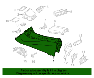 2017-2019 Mercedes-Benz Center Console 253-680-00-03-8R73 ...