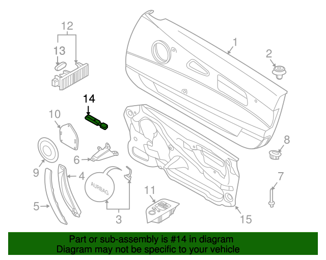 Genuine BMW 63-31-6-902-239 | Puddle Lamp | FREE Shipping on Most ...