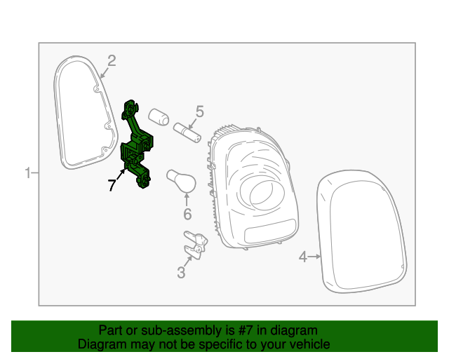 2017-2020 Mini Cooper Countryman Socket Panel 63-21-9-477-857 | Mini ...