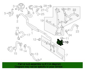 2011-2018 Porsche Auxiliary Pump 958-606-567-00 | Sunset Porsche Parts