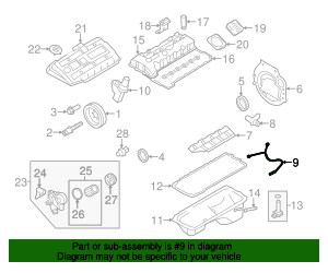 2006-2013 BMW Knock Sensor 13-62-7-566-785 | OEM Parts Online