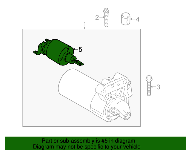 2002-2009 Mini Cooper Starter Solenoid 12-41-1-517-332 | Mini Parts Direct