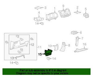 2014-2019 Toyota 4Runner Lower Panel 55406-35070 | Toyota Parts Center