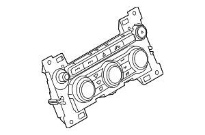 Genuine OEM Dash Control Unit Part# LR067187 Fits 2013-2016 Land Rover ...