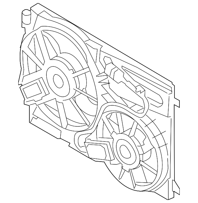 2007-2016 Volvo Fan Shroud 30792924 | TascaParts.com