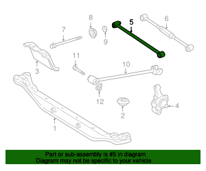 Genuine Toyota Ft Lower Control Arm part# 48710-02060 for 1993-2002 ...