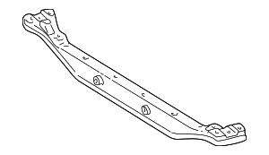 51206-12060 - Suspension Cross-Member 1993-2002 Toyota Corolla ...