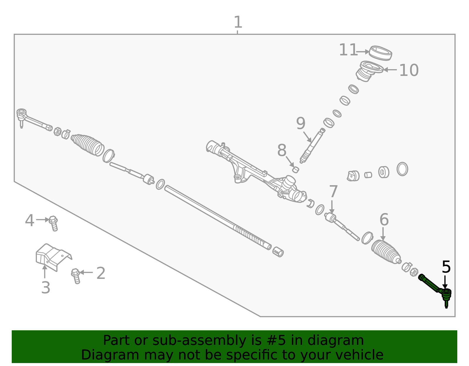 2020-2023 Hyundai Sonata Outer Tie Rod 56820-L1000 | Retail Performance ...