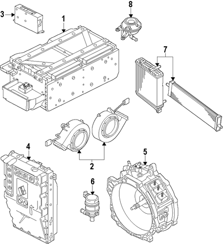 OEM VW Touareg Battery | REALVolkswagenParts.com