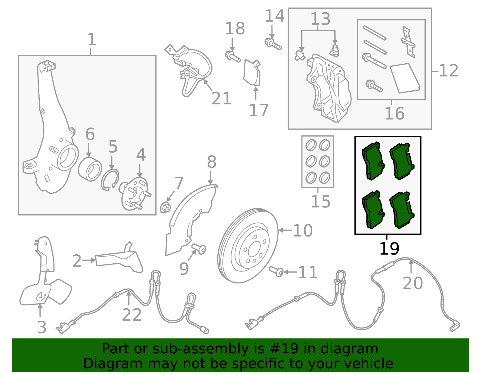 2022 Land Rover Front Pads LR164745 | OEM Parts Online
