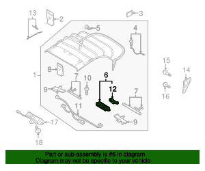 2010-2017 Audi Latch Assembly 8F0-871-499 | OEM Parts Online