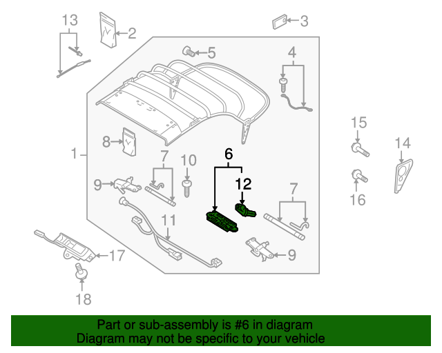 2010-2017 Audi Latch Assembly 8F0-871-499 | OEM Parts Online