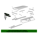 1996-2021 GM Windshield Frame 19256761 | GMPartsDirect.com